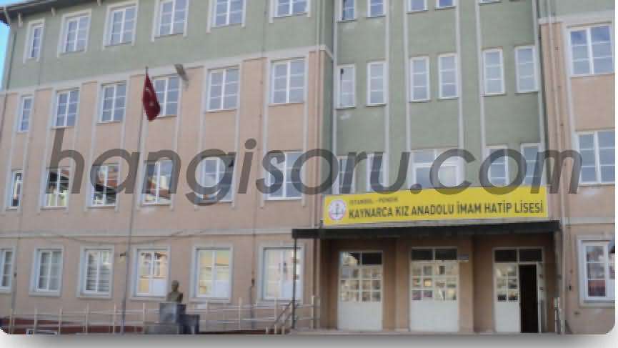Kaynarca Kız Anadolu İmam Hatip Lisesi Taban Puanı 2023 | Yüzdelik ... Kaynarca Kız Anadolu İmam Hatip Lisesi Taban Puanı 2023 | Yüzdelik ...